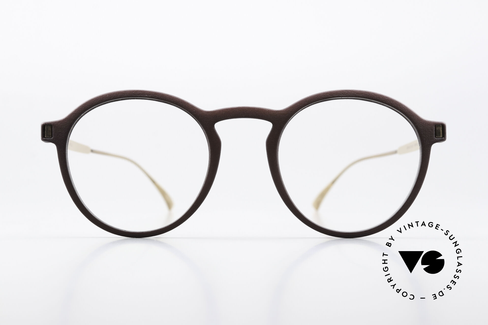 Glasses Mykita Mylon Acai Round Panto Brown Gold