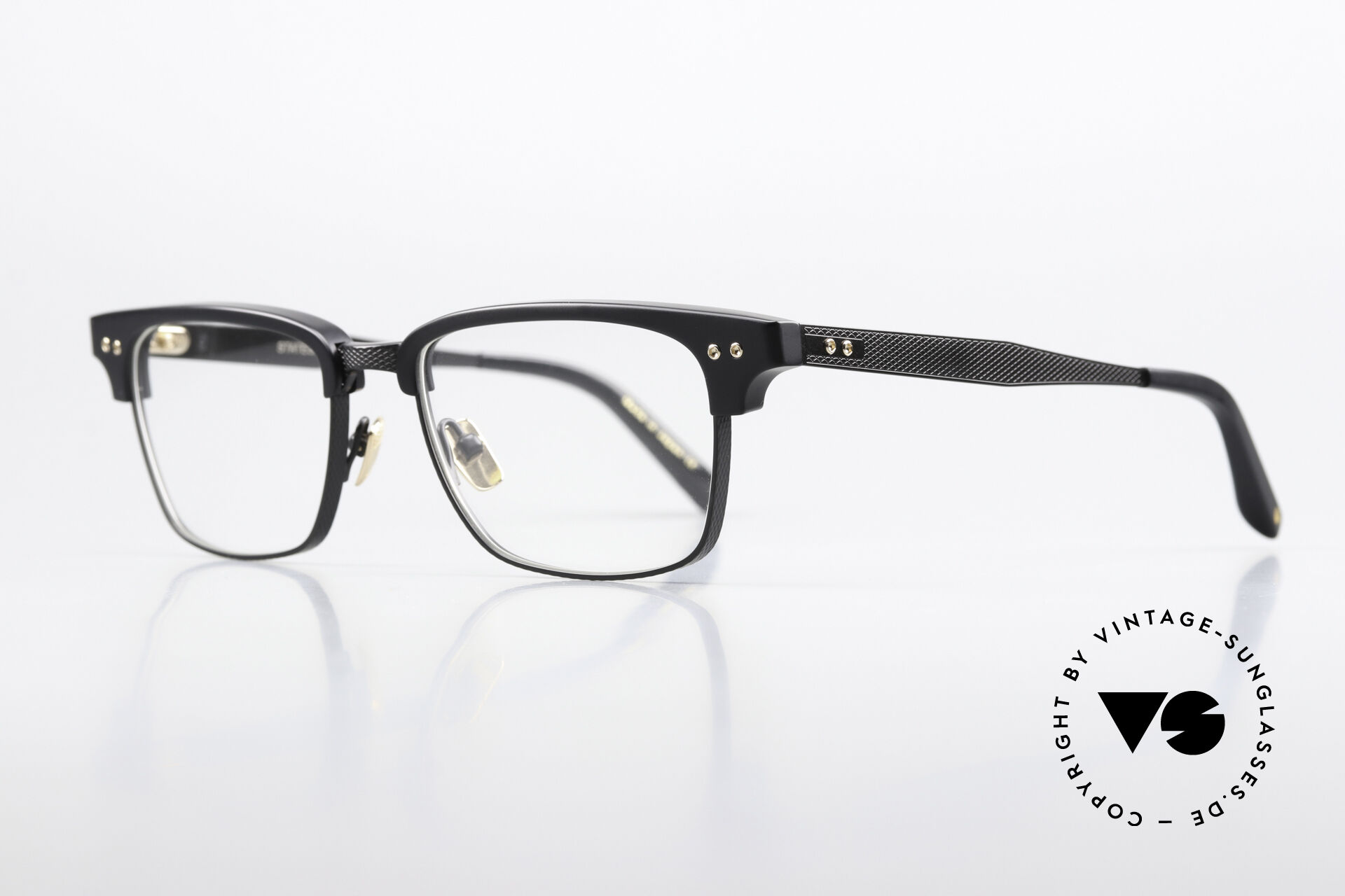 Glasses DITA Statesman Three Extra Large Glasses Black