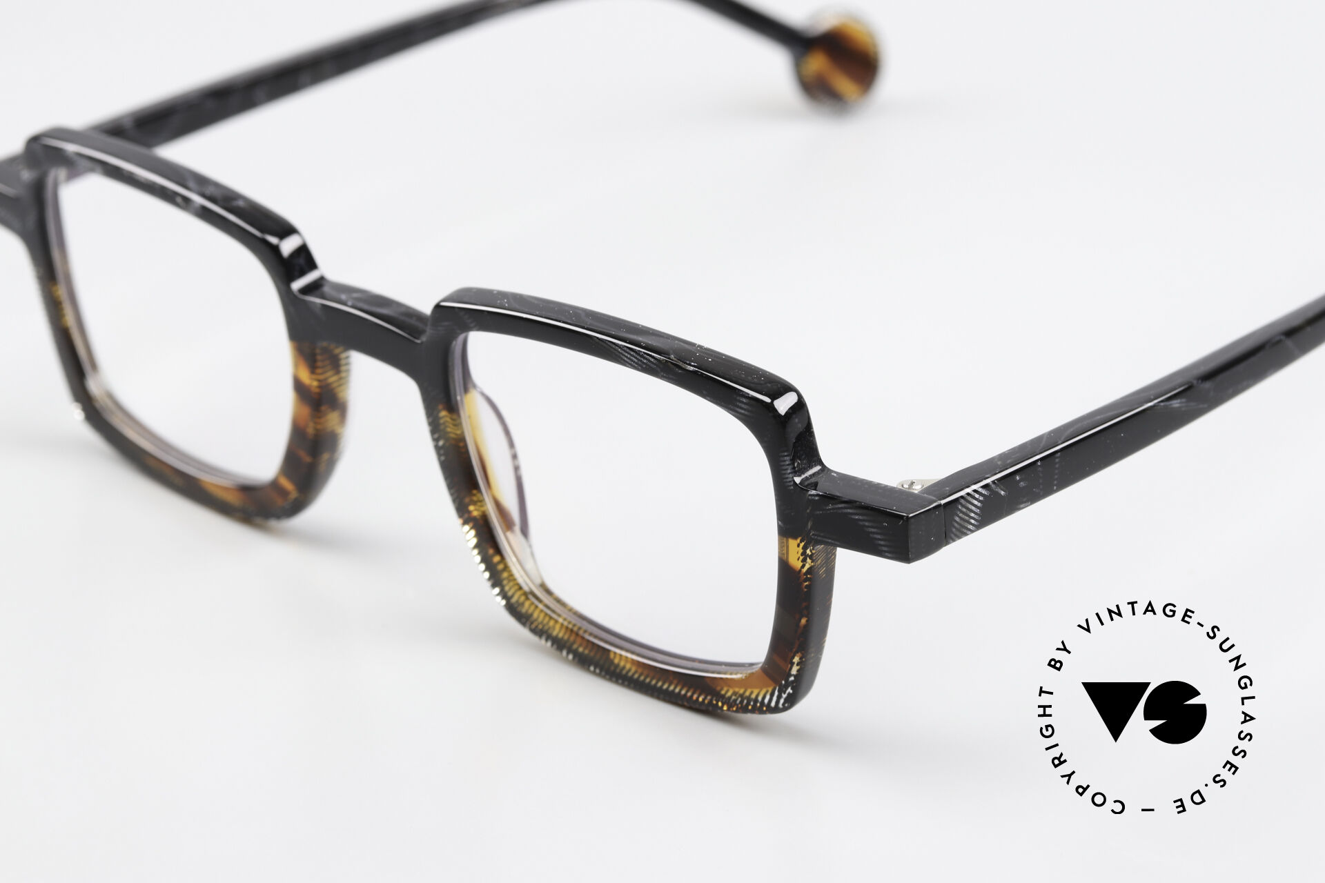 Glasses Theo Belgium Schaukel Acetate Frame Square Unisex