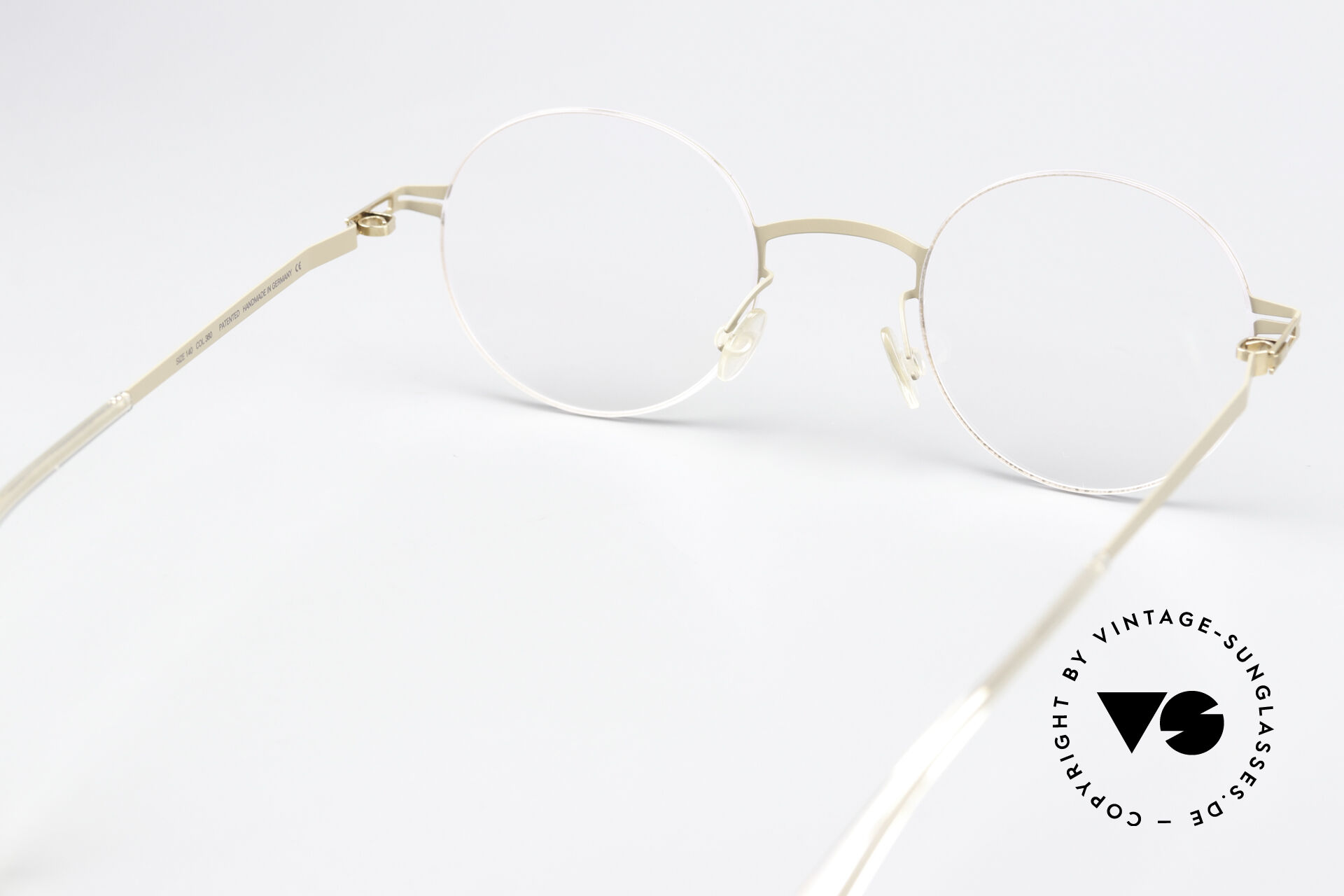 Glasses Mykita Sho Round Frame Metal Unisex