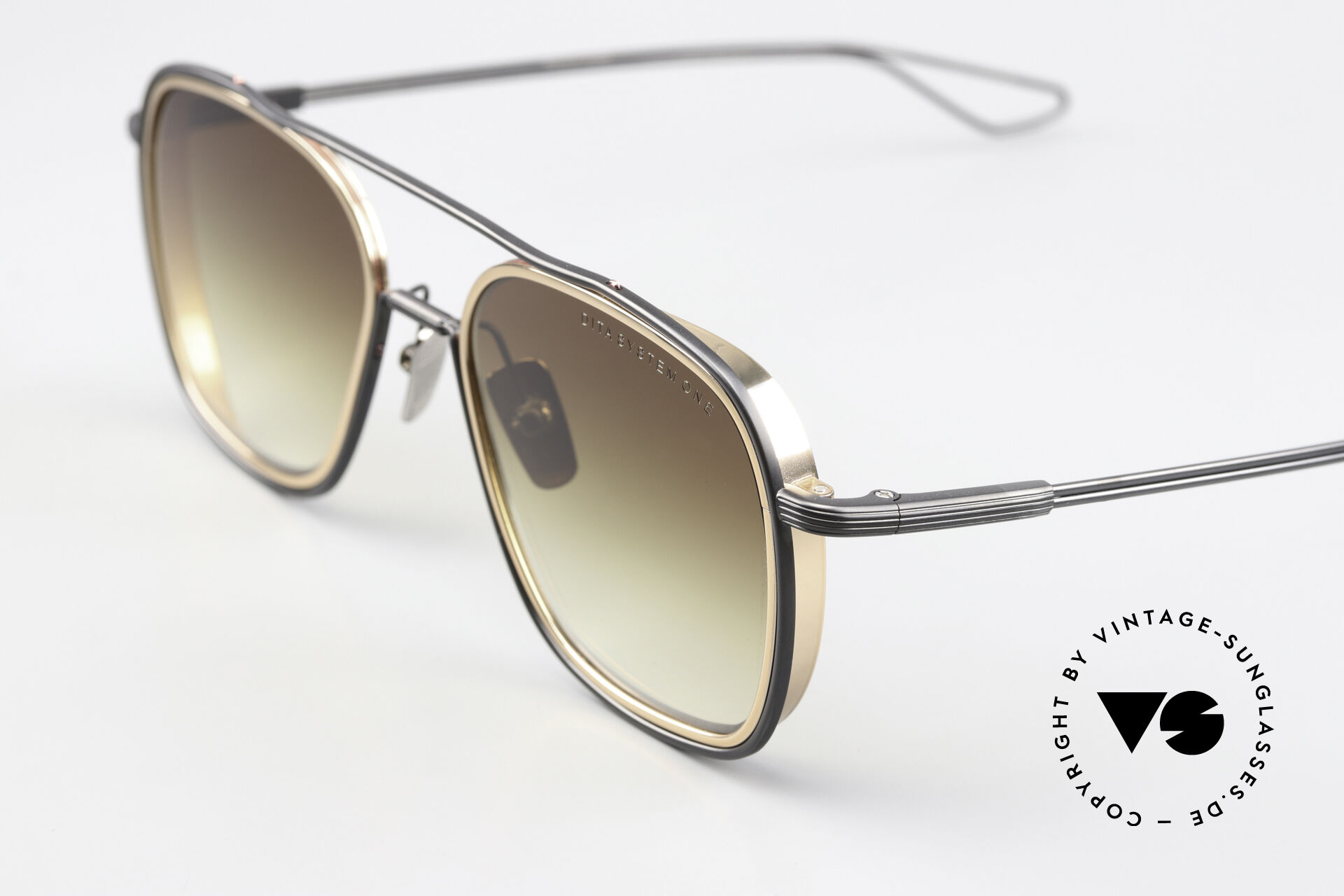 Sunglasses DITA System One Luxury Pilot Sunglasses Men