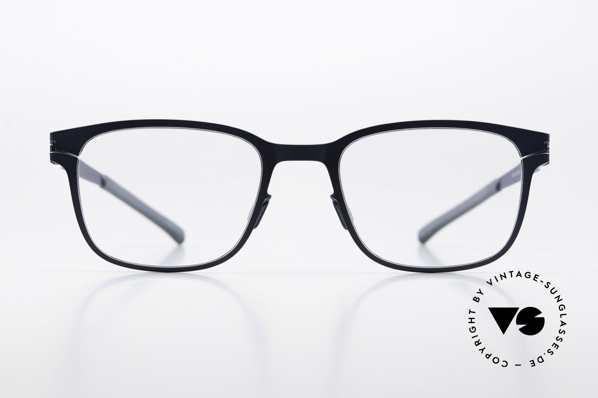 Glasses Mykita Janek Square Frame Navy Blue