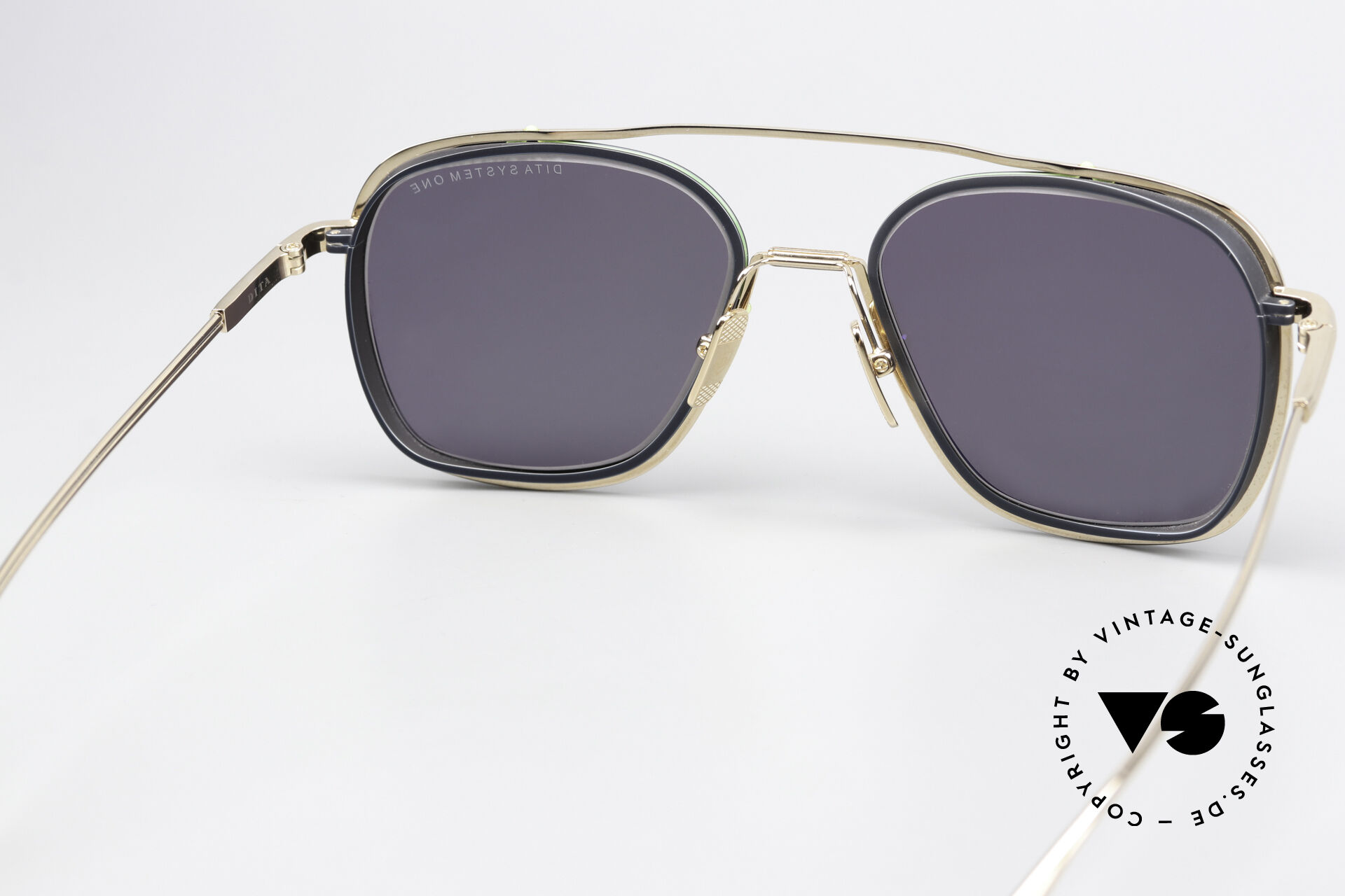 Sunglasses DITA System One Luxury Frame Night Black