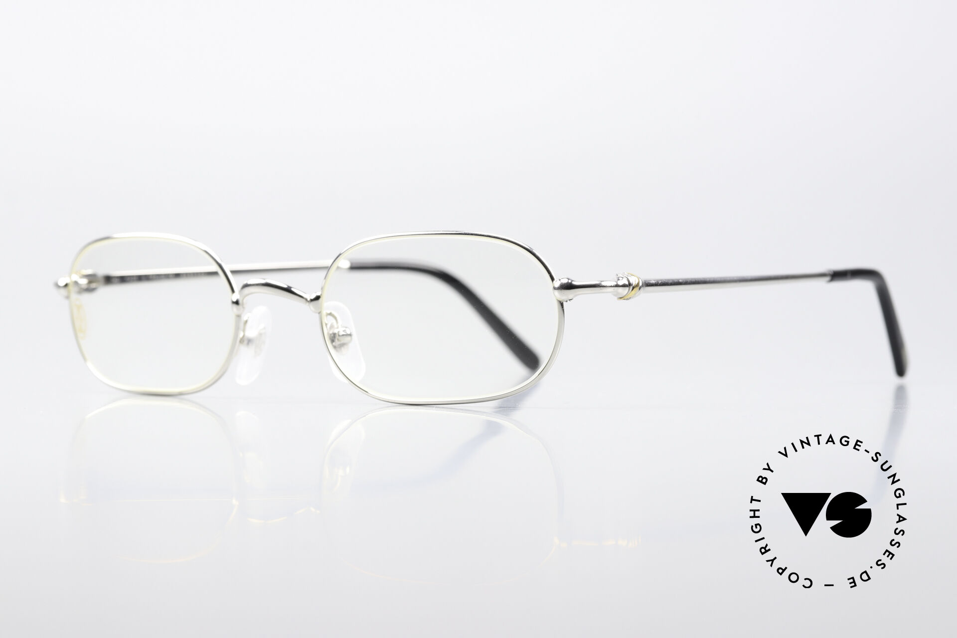 Glasses Cartier Orfy - M 90's Frame Platinum Plated