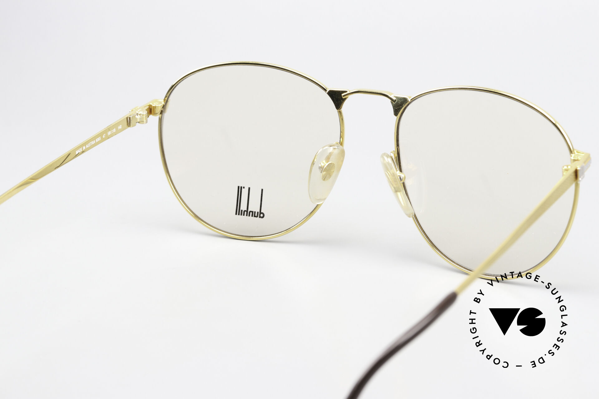 Glasses Dunhill 6065 Frame From 1988 in Size 58