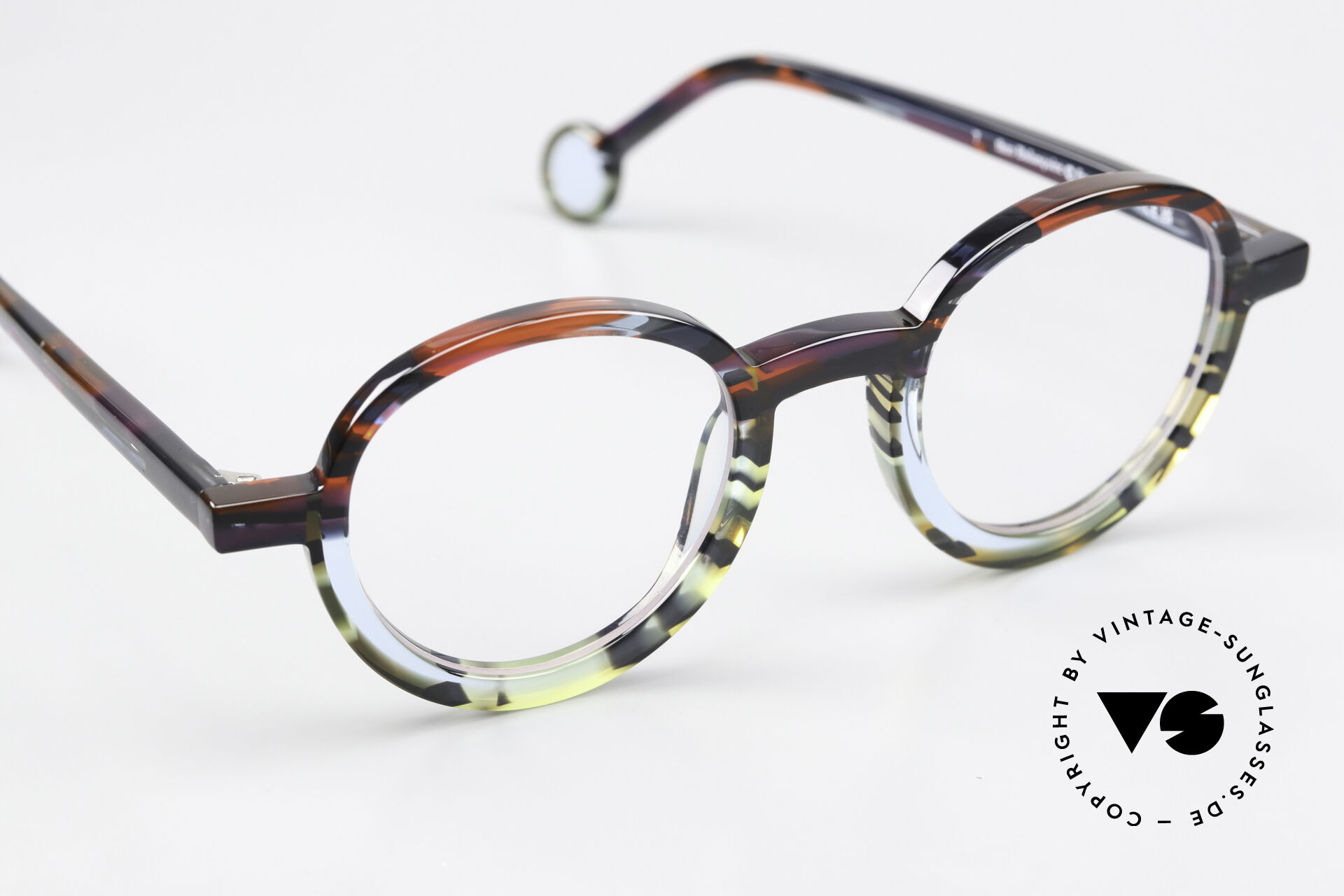 Glasses Theo Belgium Balancoire Colorful Transparent Frame