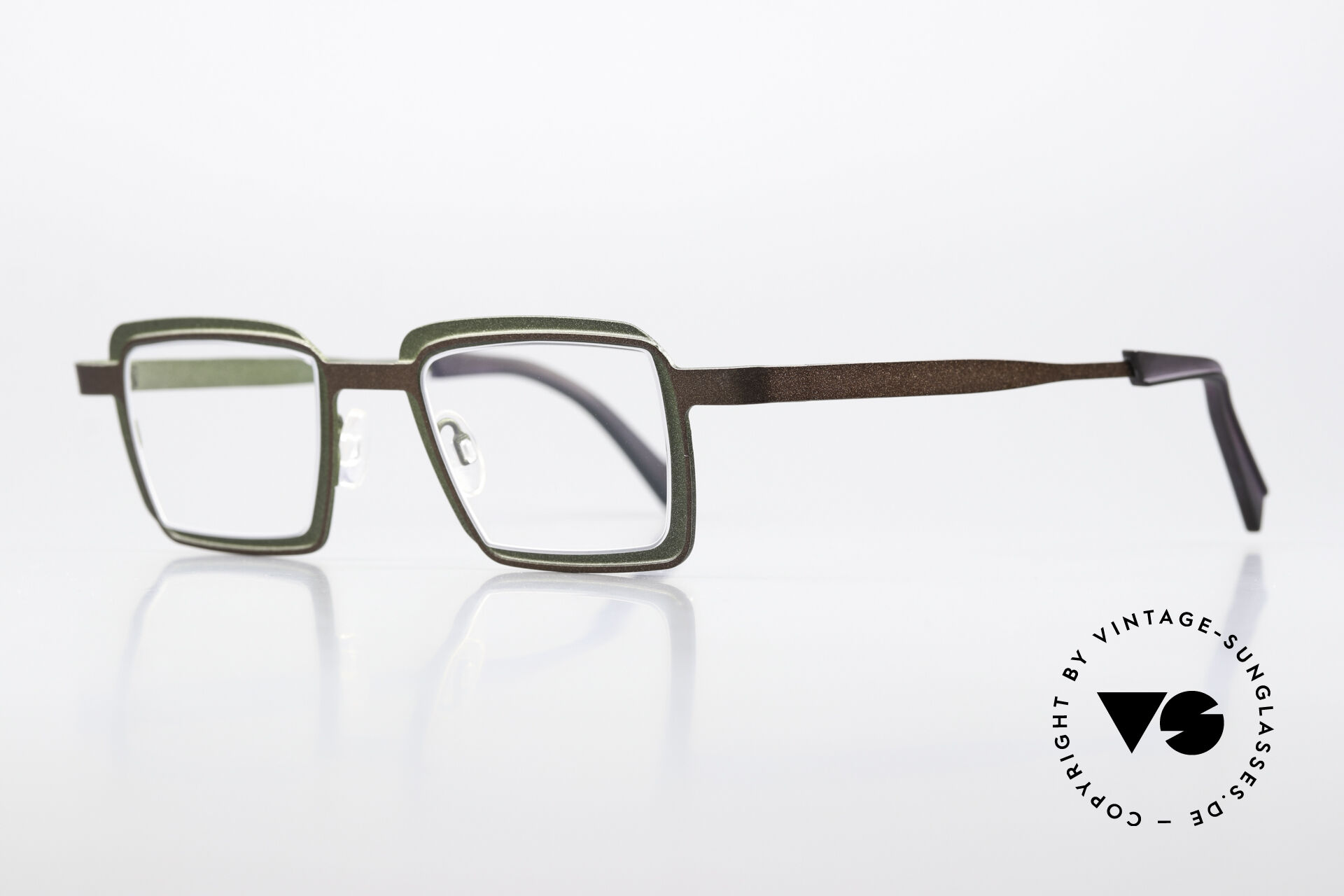 Glasses Theo Belgium Eye-Witness YC Square Designer Eyewear