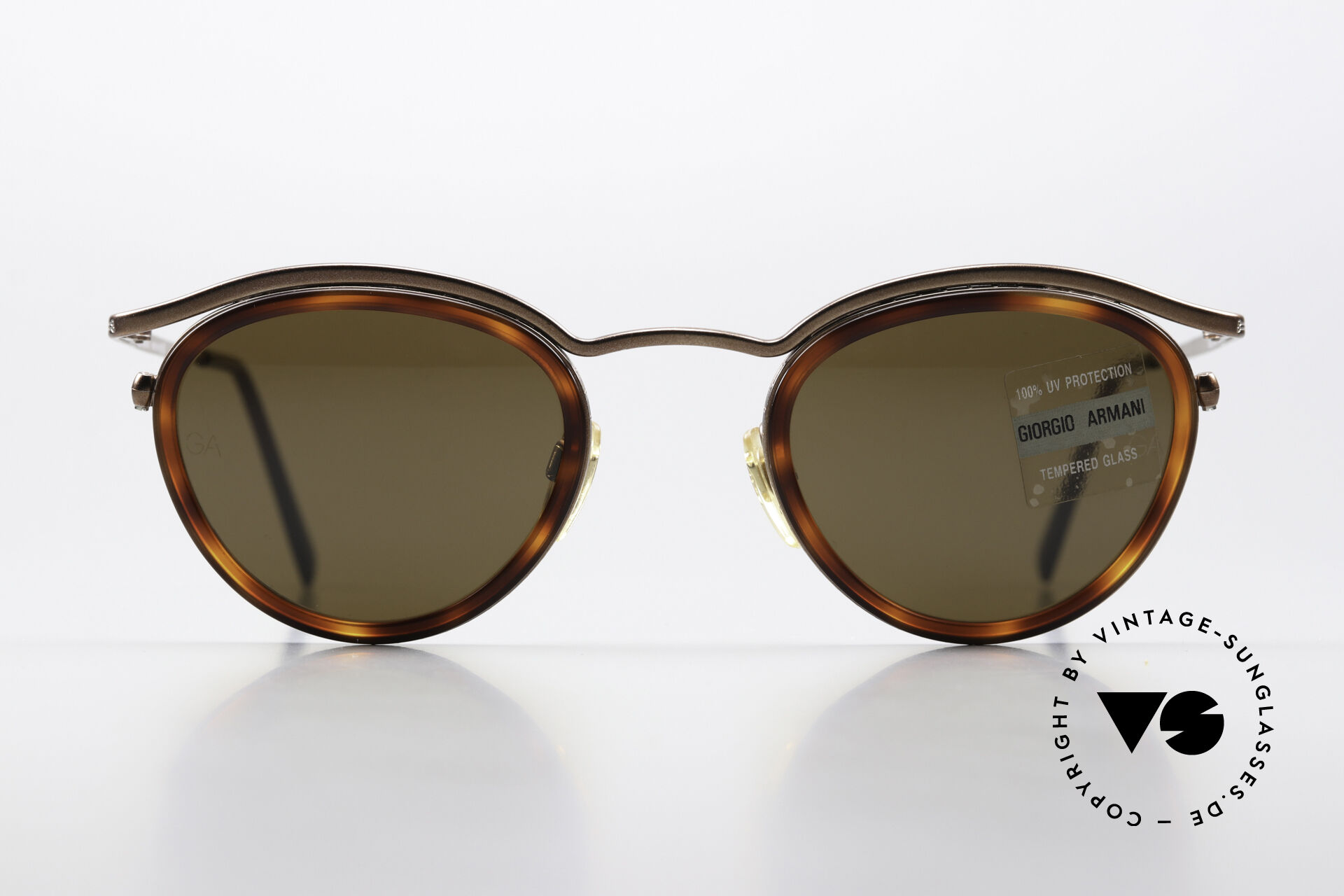 Sunglasses Giorgio Armani 632 Old Designer Shades 90's