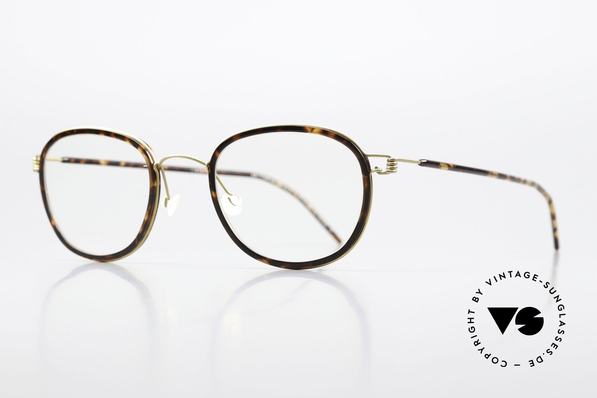 Glasses Lindberg Max 48 Air Titan Rim Titan Frame Acetate Cover