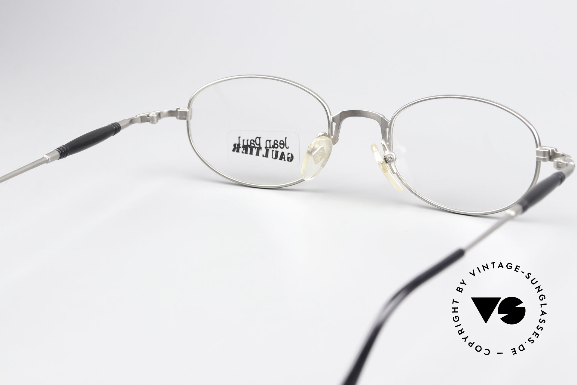 Glasses Jean Paul Gaultier 55-7202 Titanium Vintage Frame 90s
