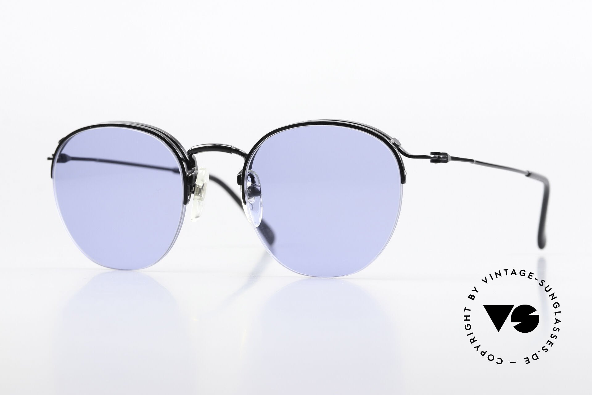 Sunglasses Jean Paul Gaultier 55-1172 Semi Rimless Panto Frame