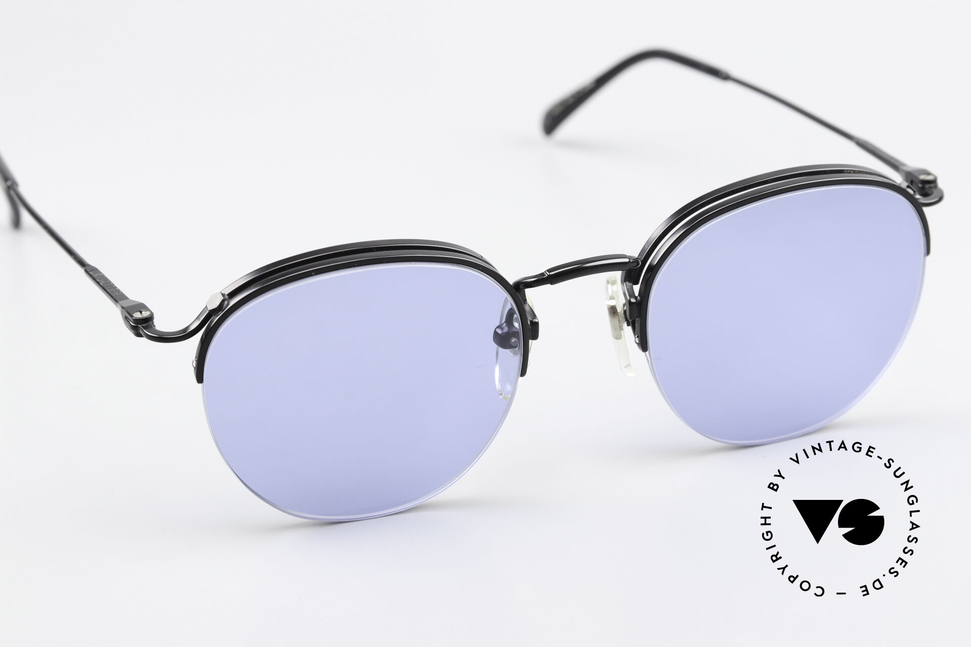 Sunglasses Jean Paul Gaultier 55-1172 Semi Rimless Panto Frame