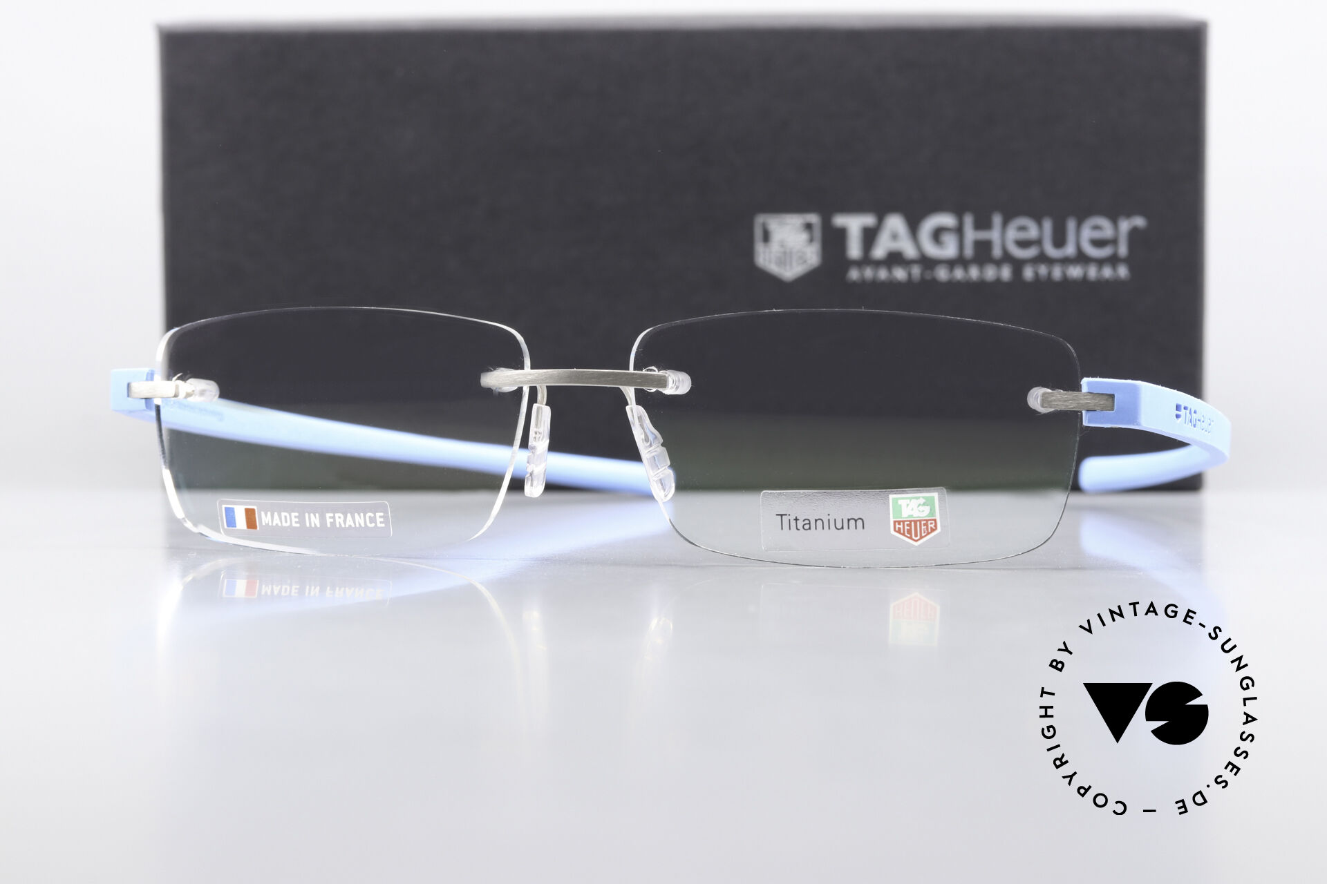 Glasses Tag Heuer 3942 Reflex Rimless Titanium Frame