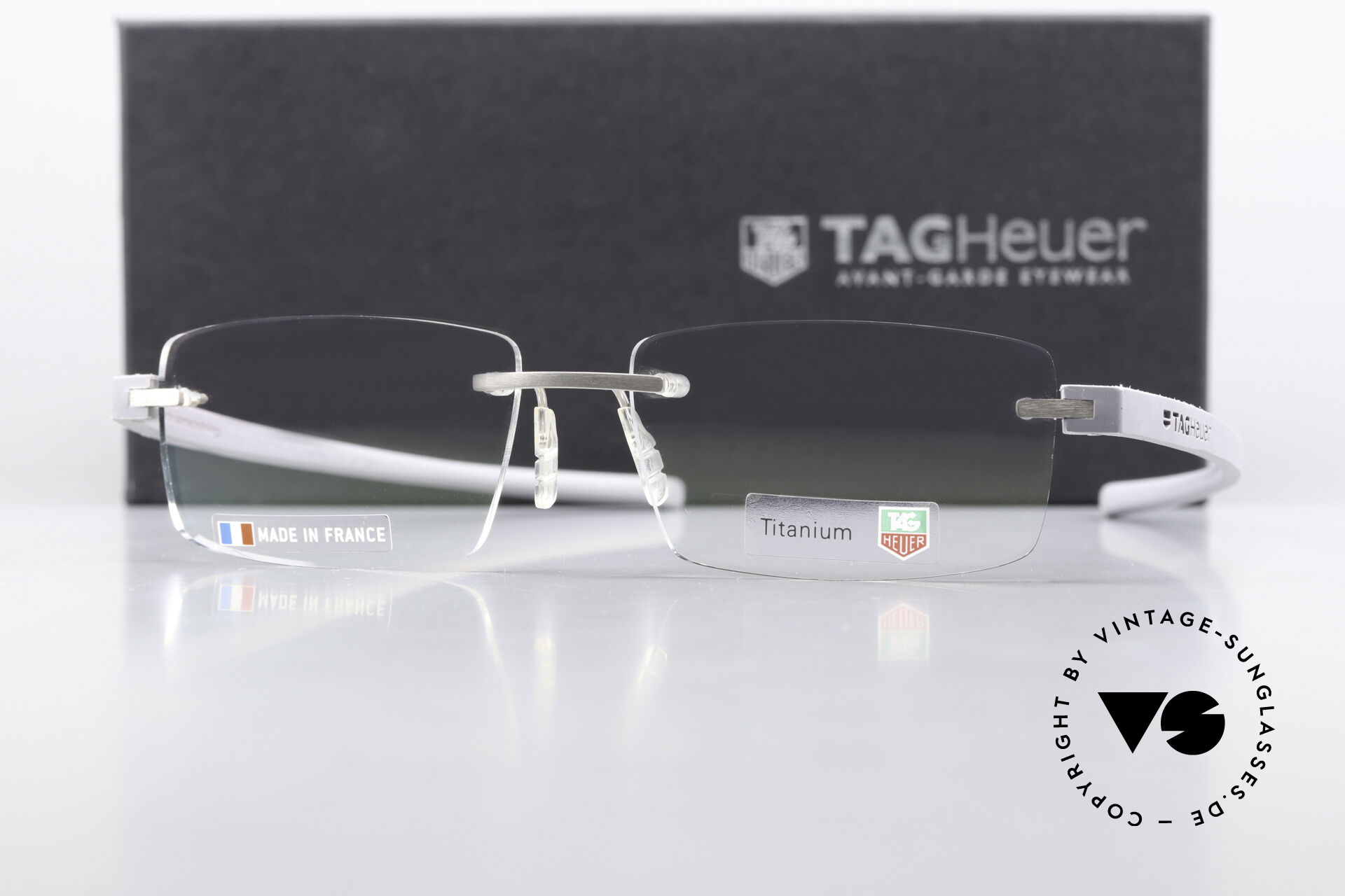 Glasses Tag Heuer 3941 Reflex Sporty Rimless Eyewear