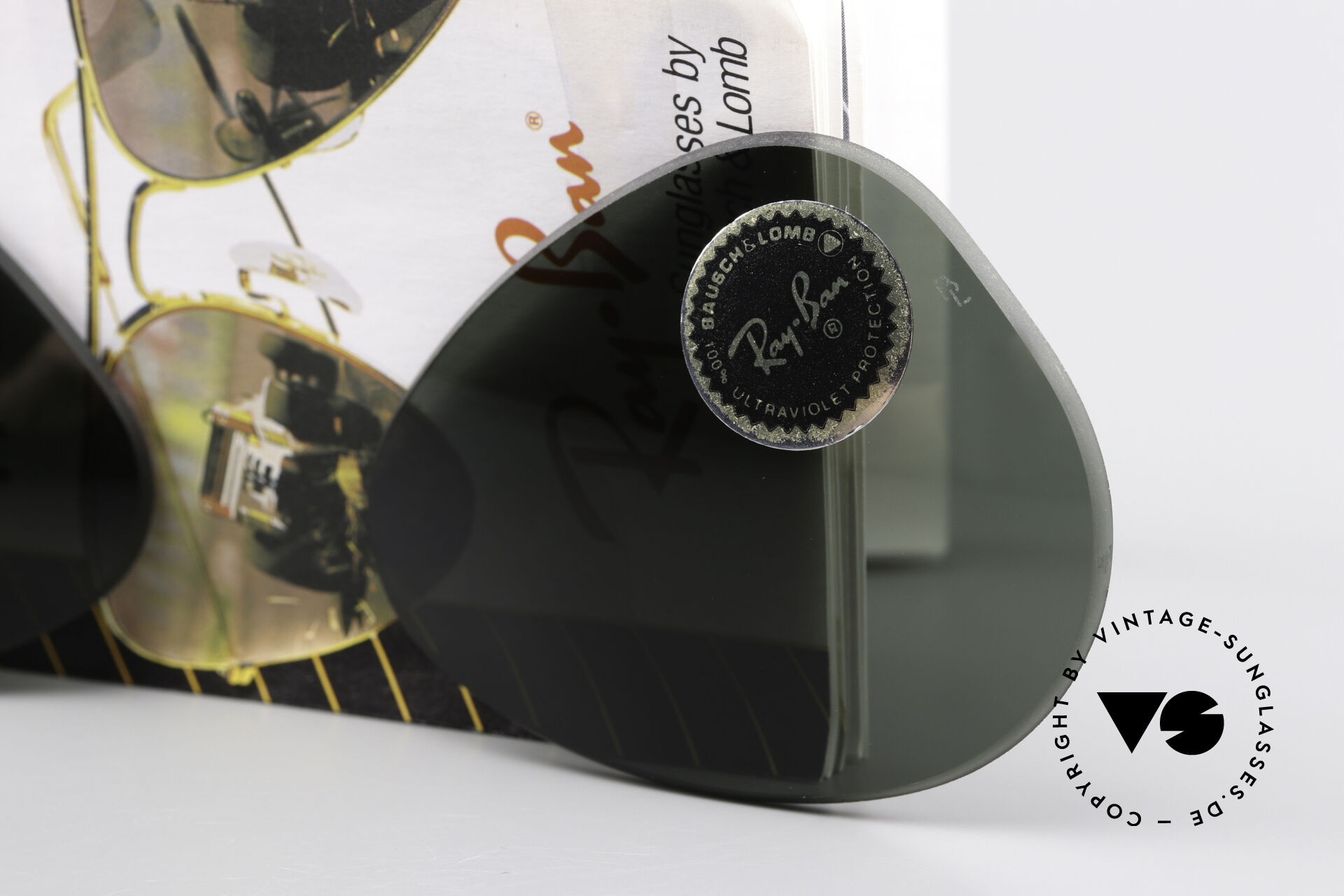 Sunglasses Ray Ban Aviator 58mm Lenses G15 B&L USA Mineral Lens