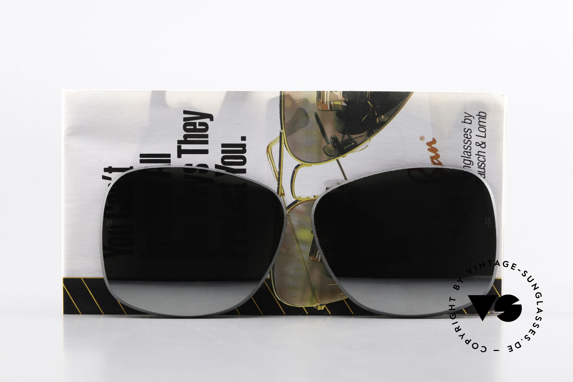 Sunglasses Ray Ban Wayfarer I Lenses B&L USA Silver Mirrored