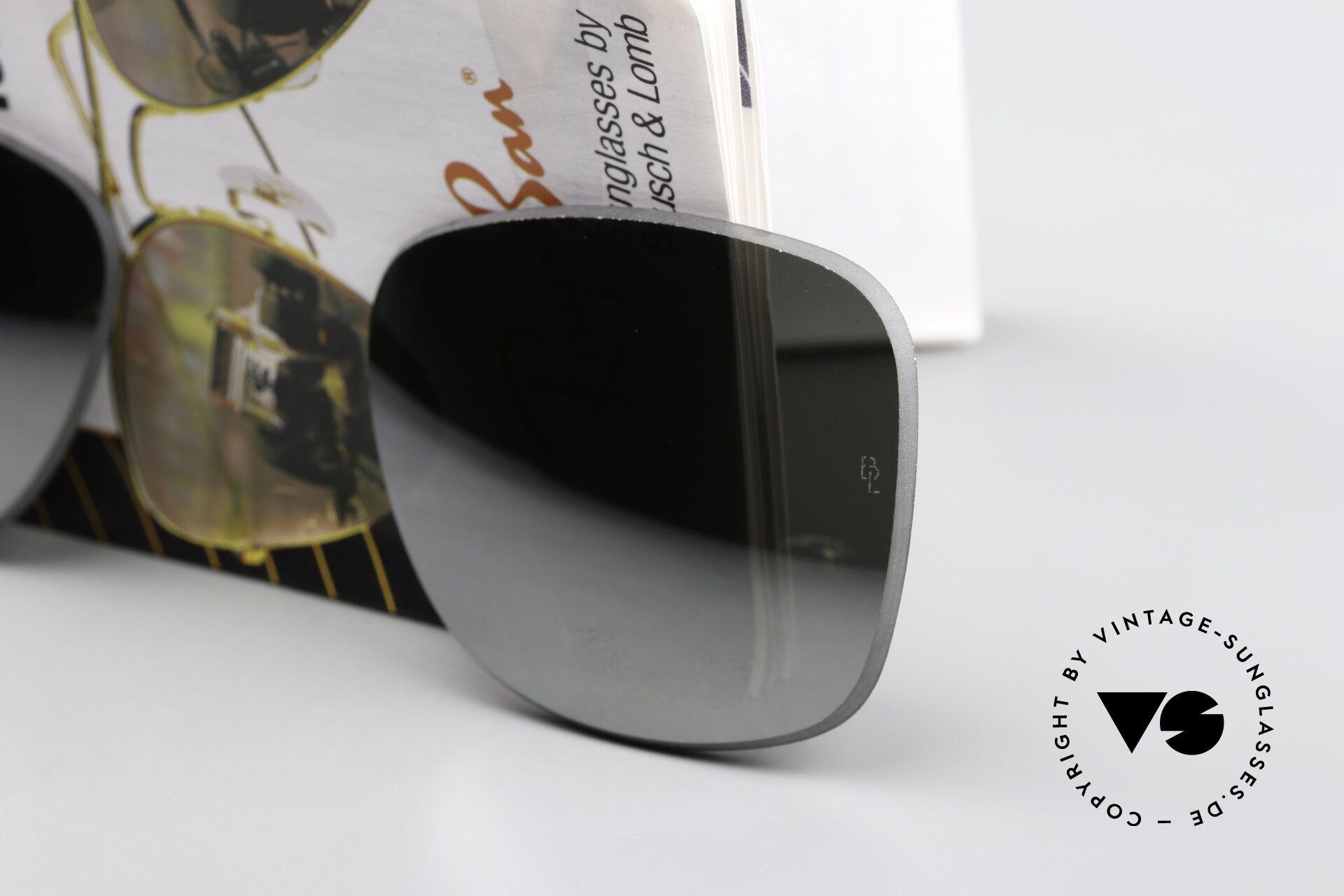 Sunglasses Ray Ban Wayfarer I Lenses B&L USA Silver Mirrored