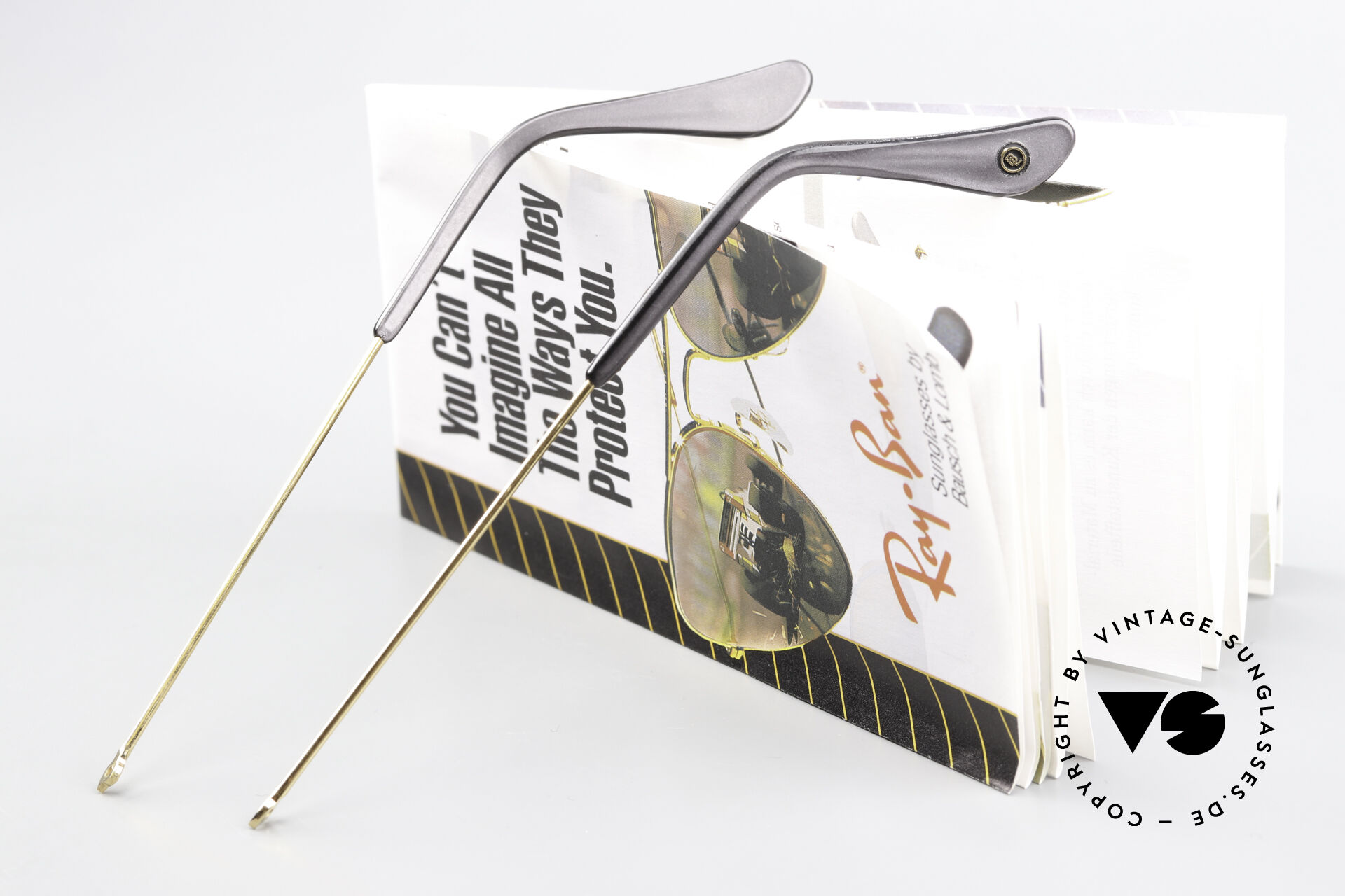 Sunglasses Ray Ban Precious Metals Temples For Shooter & Outdoors