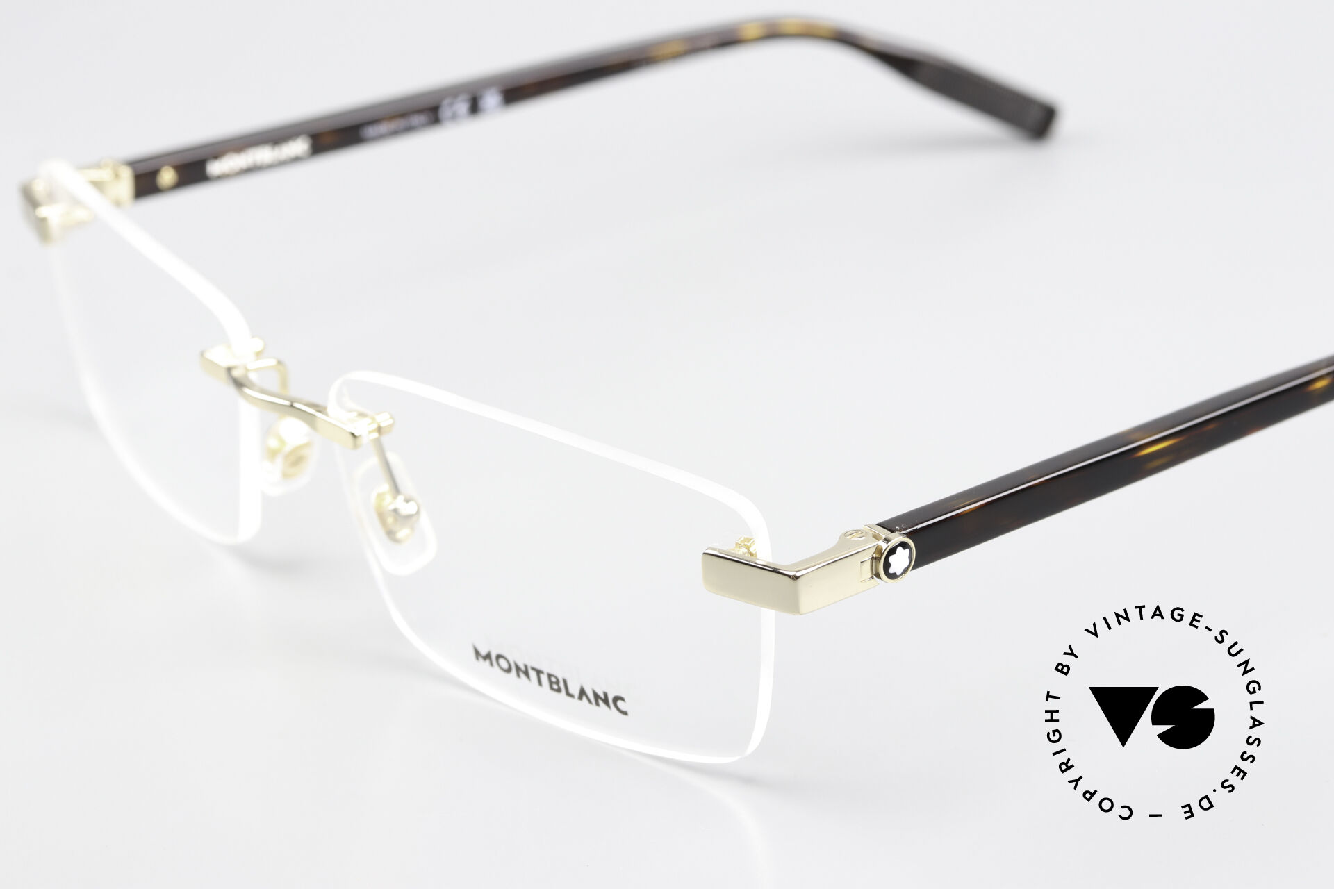 Glasses Montblanc MB0055O Noble Men's Frame Rimless