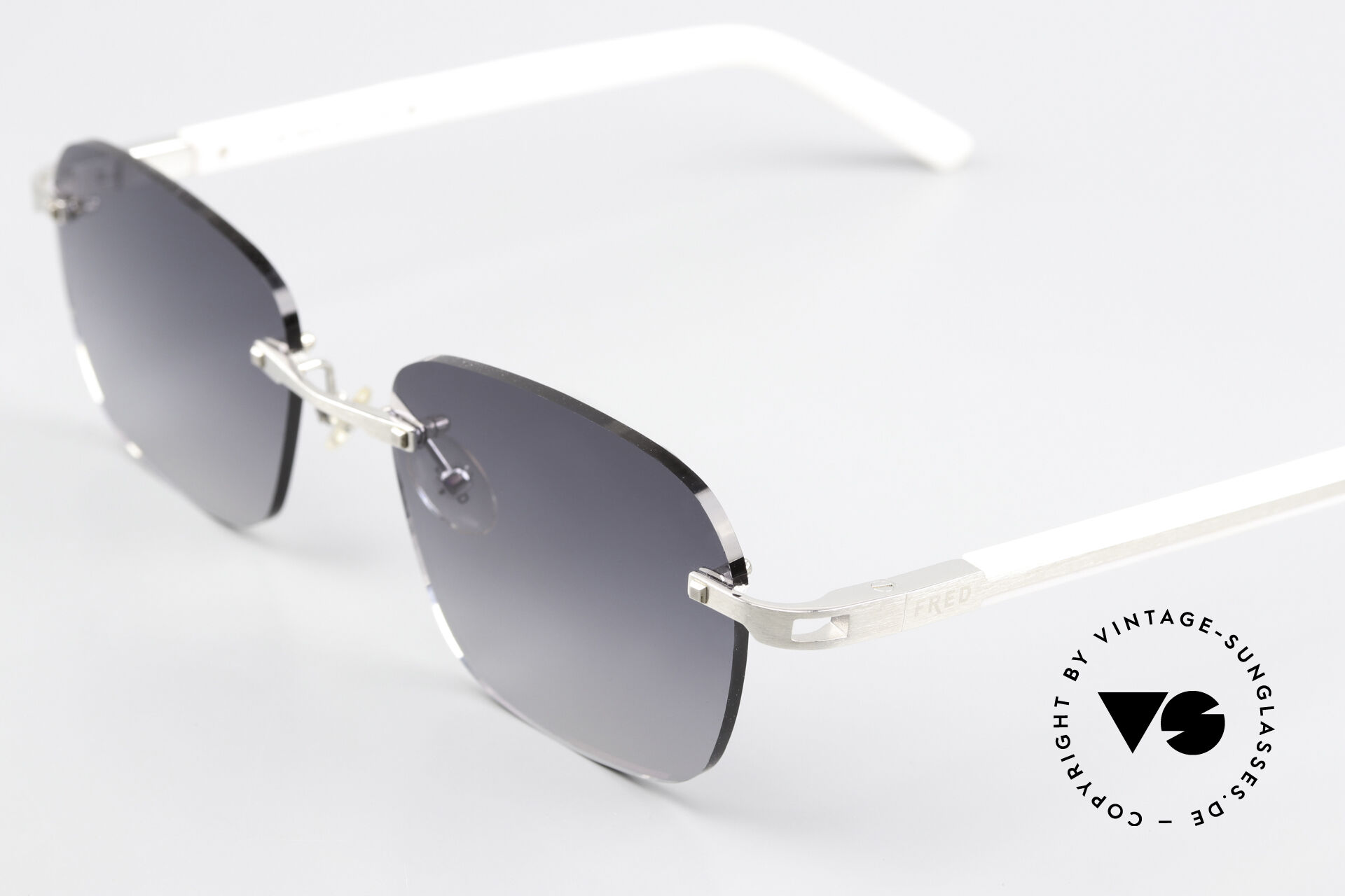 Sunglasses Fred Move F1 Square Rimless Sunglasses