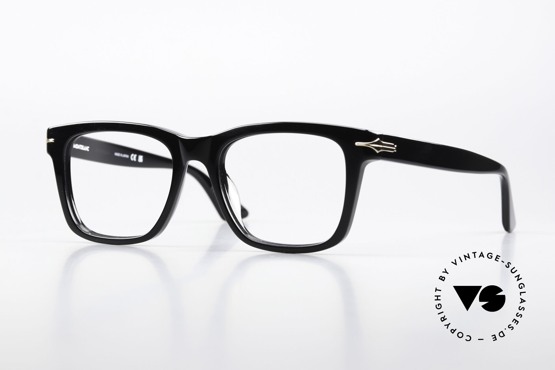Glasses Montblanc MB0266O Men's Full Rim Frame Black