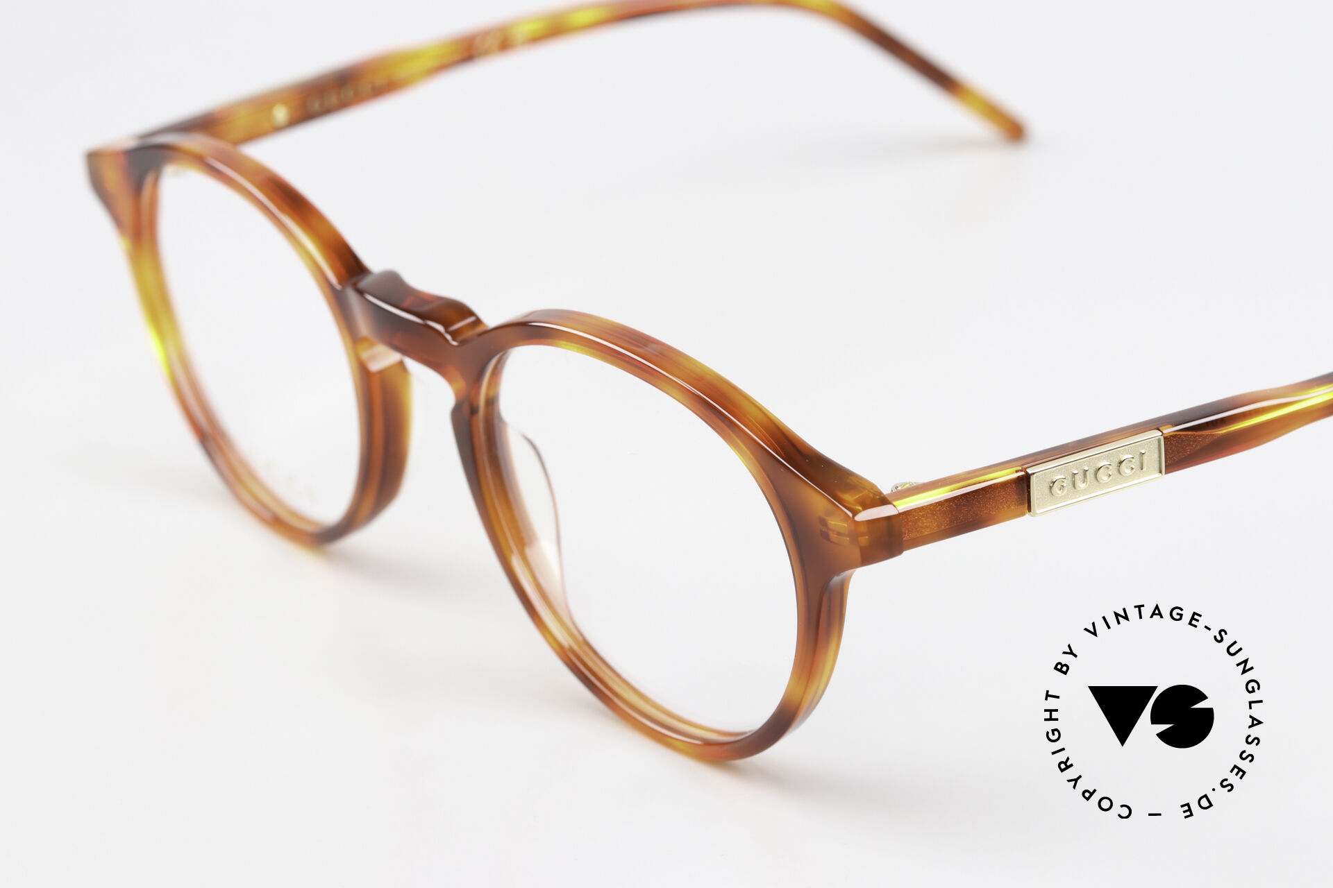 Glasses Gucci GG1160O Acetate Frame Panto Tortoise