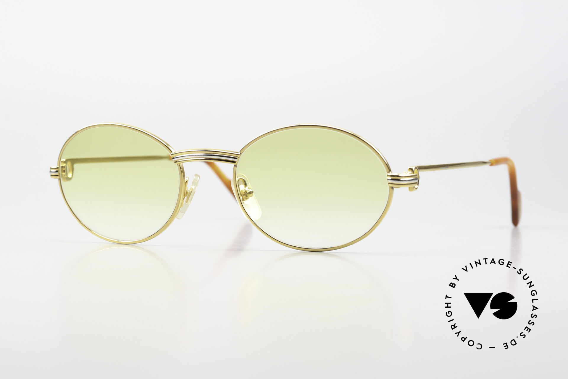 Sunglasses Cartier Saint Honore - M Yellow Gradient Lenses