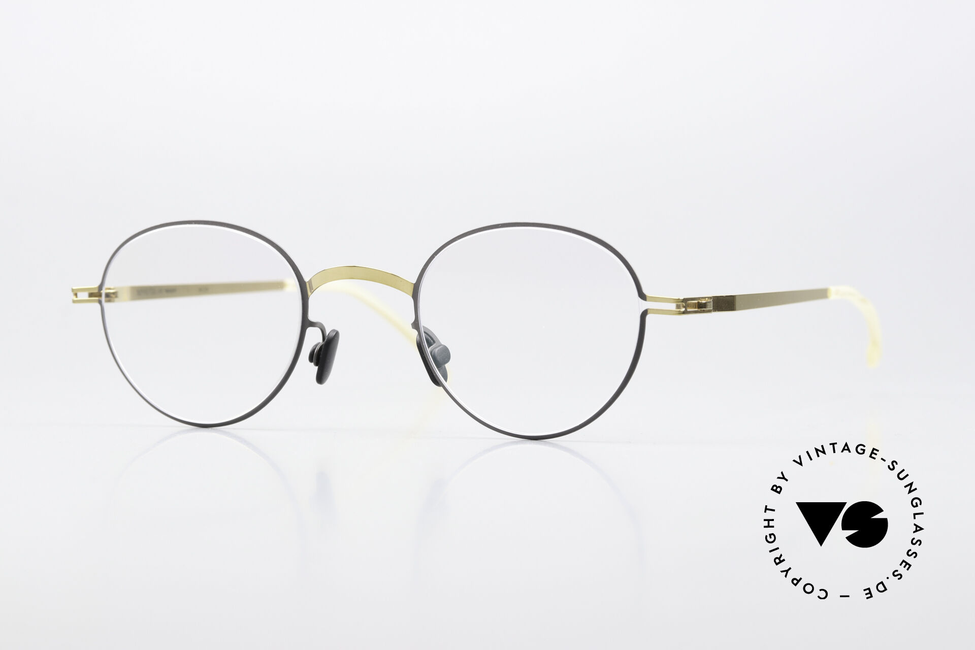 Glasses Mykita Birger 2015 Lite Series Gold Basalt