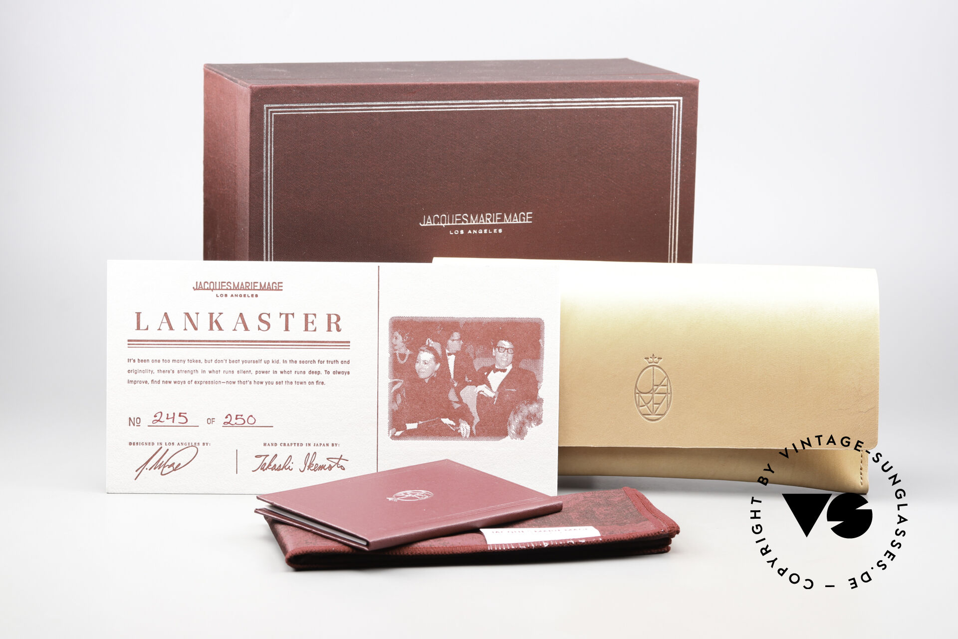 Sunglasses Jacques Marie Mage Lankaster Connoisseur Shades For Men