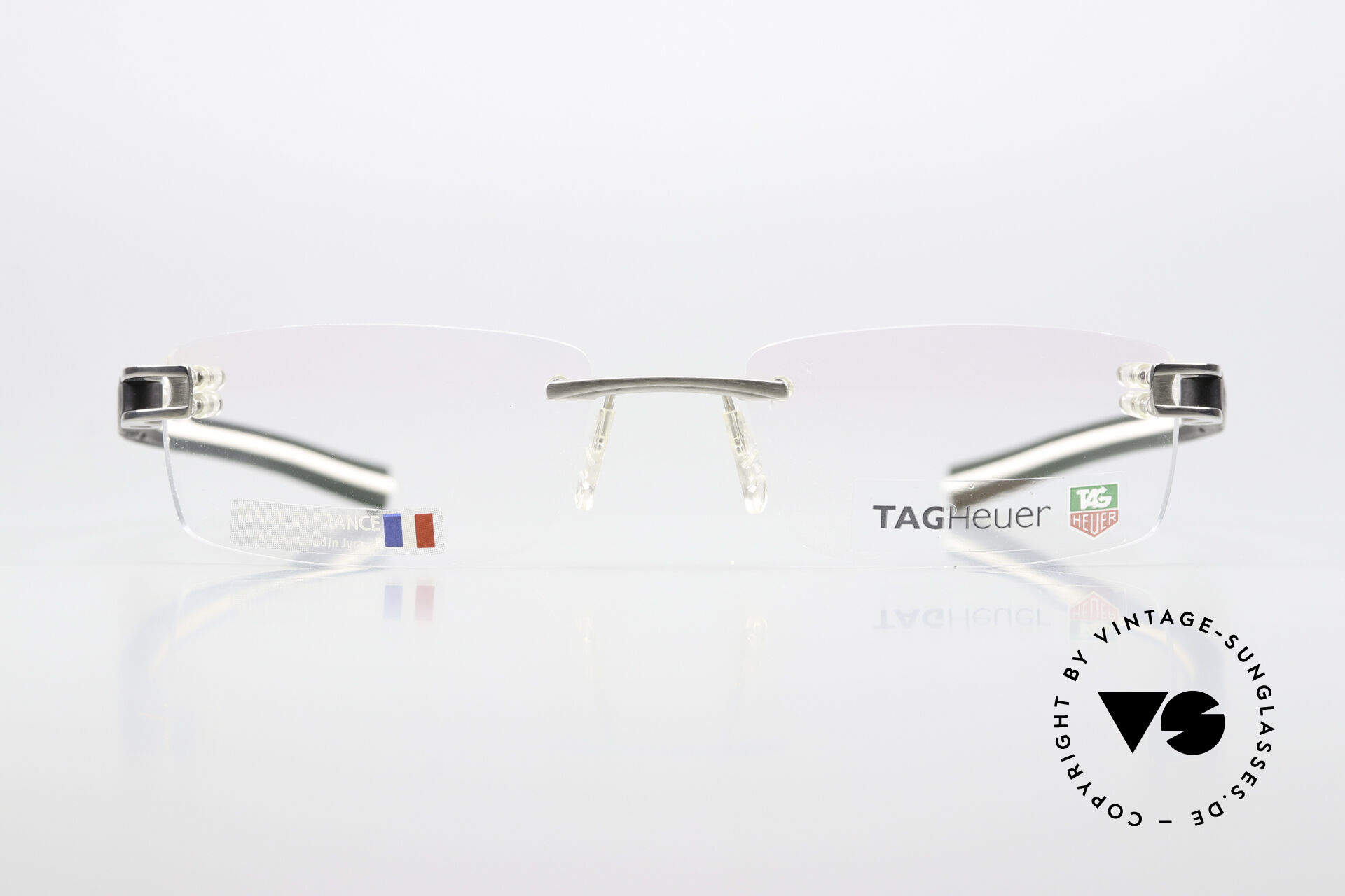 Glasses Tag Heuer 7643 Fold Avantgarde Eyewear Rimless