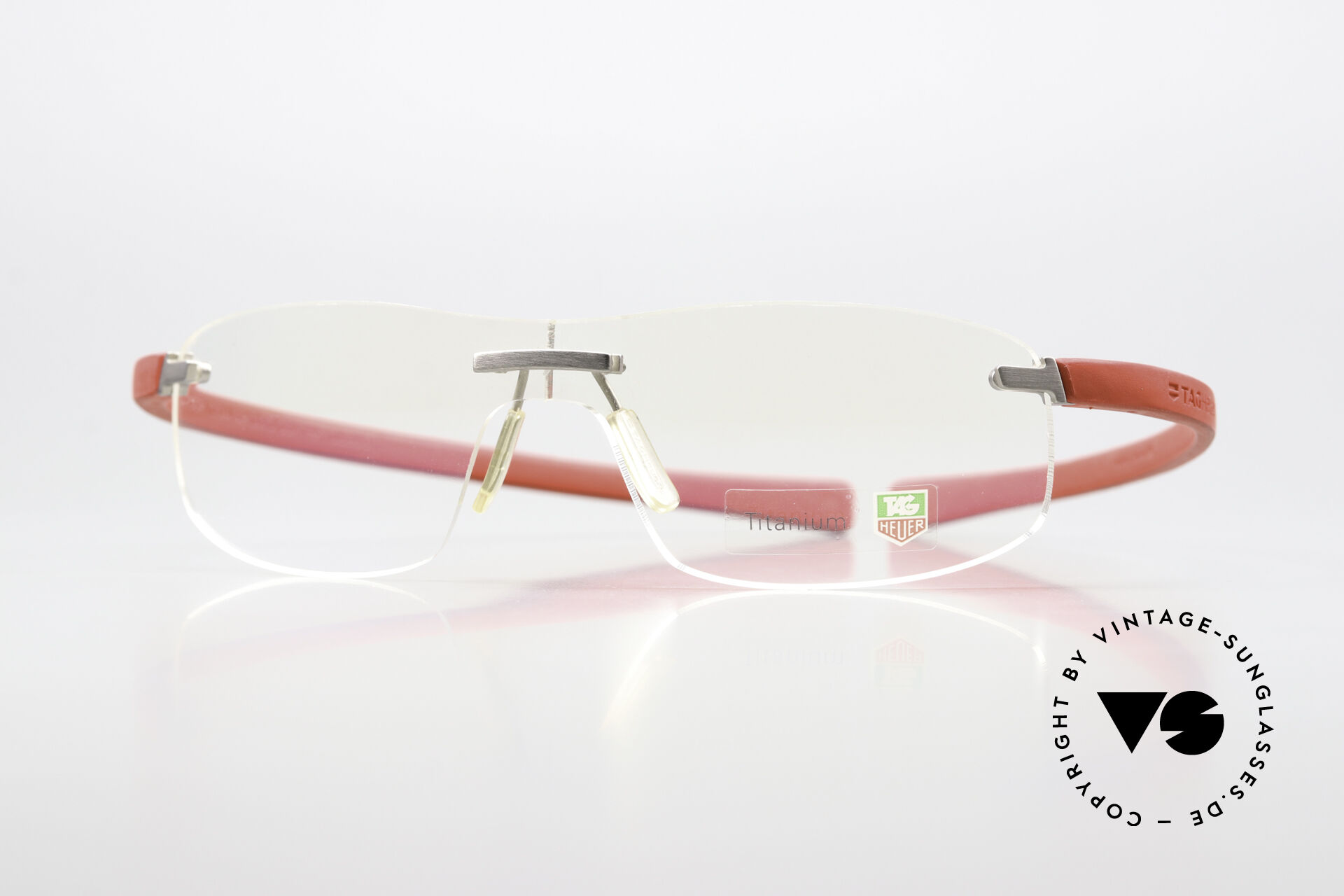 Glasses Tag Heuer 3521 Reflex Rimless Titan Rubber Specs