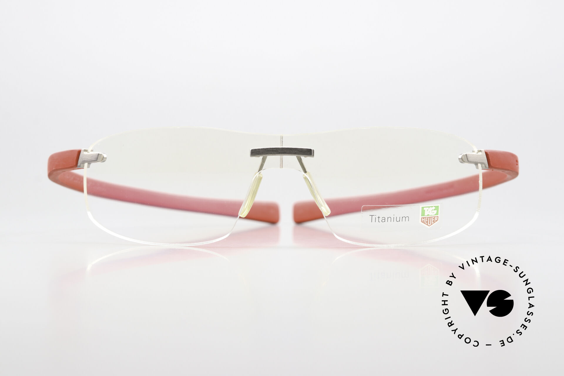 Glasses Tag Heuer 3521 Reflex Rimless Titan Rubber Specs