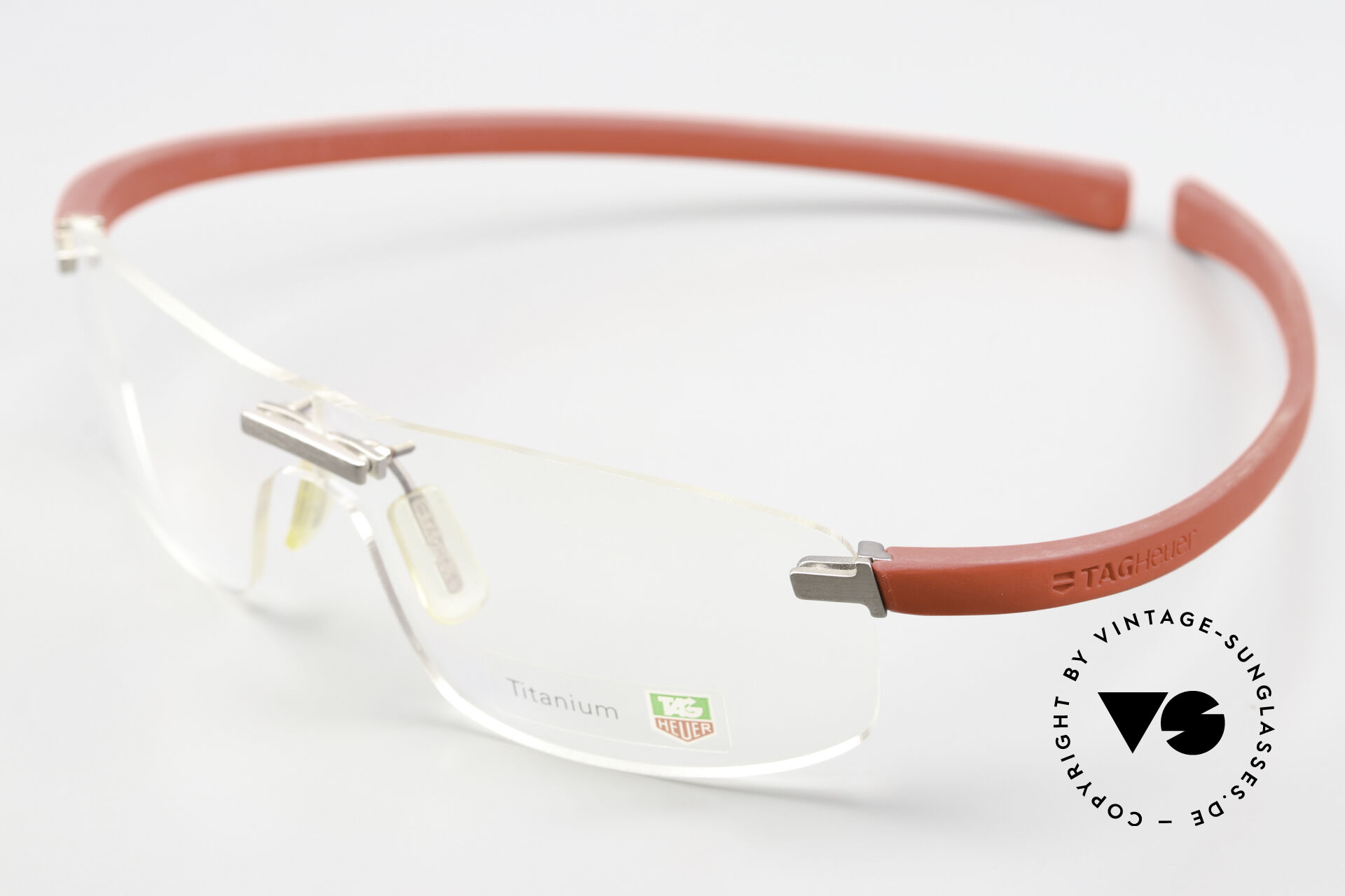 Glasses Tag Heuer 3521 Reflex Rimless Titan Rubber Specs