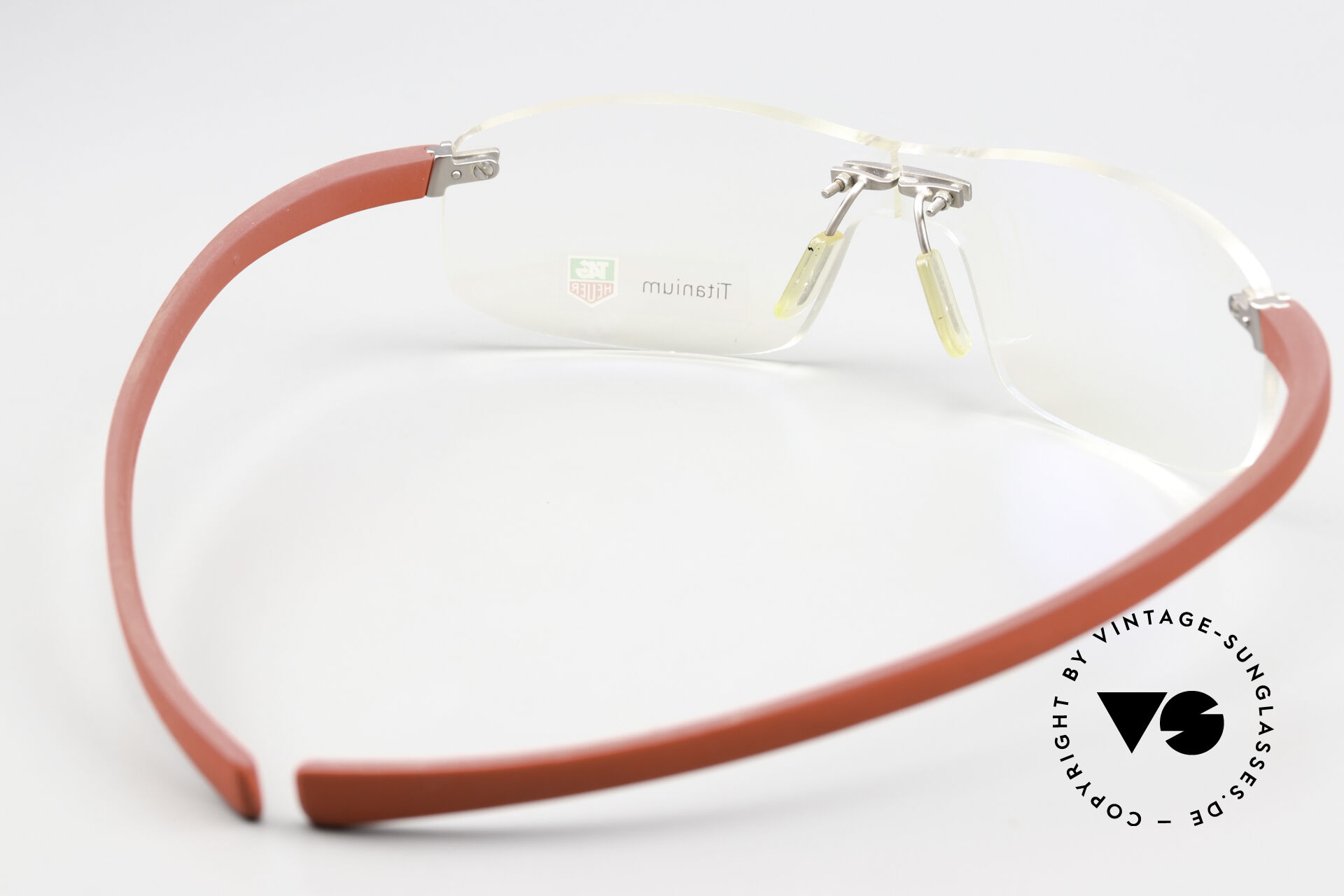 Glasses Tag Heuer 3521 Reflex Rimless Titan Rubber Specs