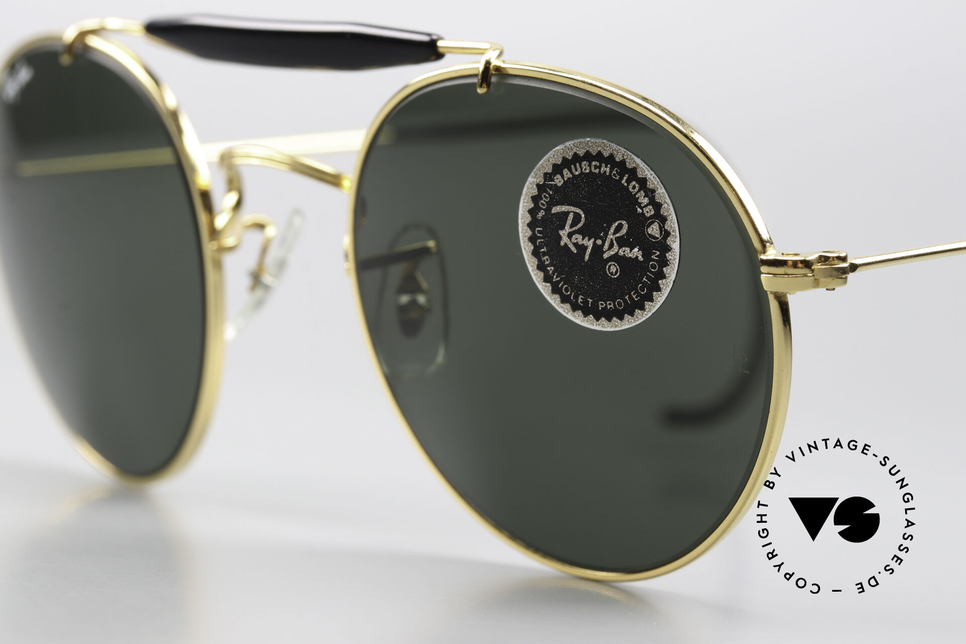 Sunglasses Ray Ban Outdoorsman Round Super Rare Round Version