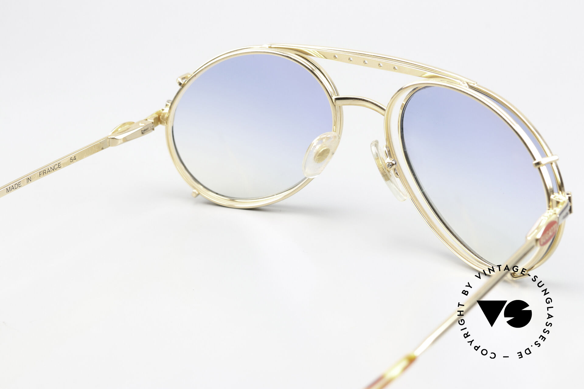 Sunglasses Bugatti 02908 Vintage Frame With Sun Clip