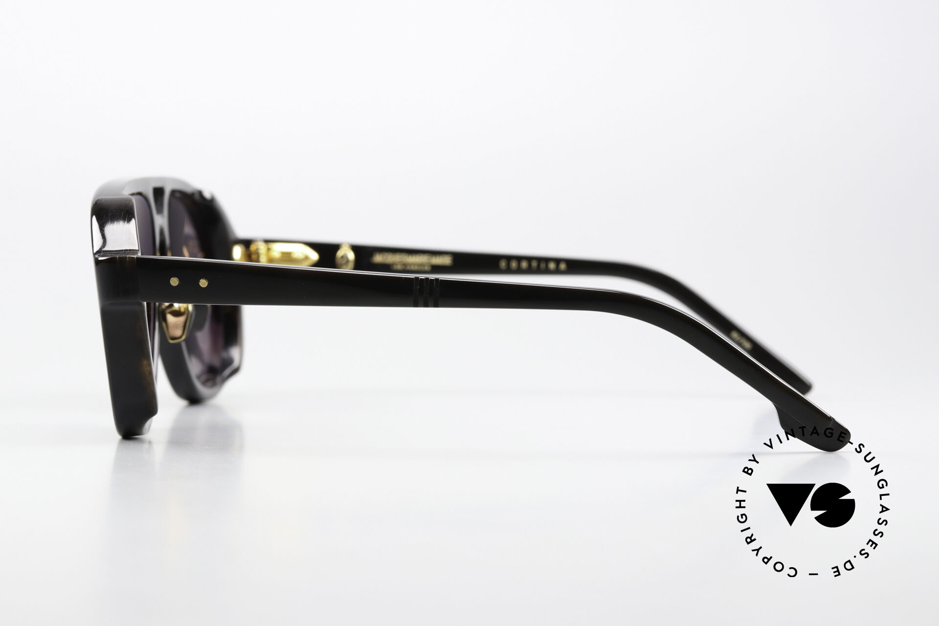 Sunglasses Jacques Marie Mage Billionaire Buffalo Horn Aviator Frame