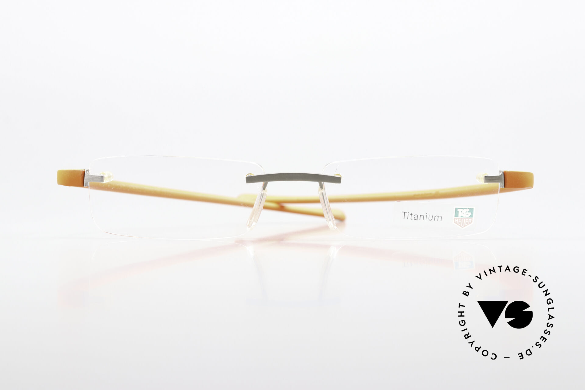 Glasses Tag Heuer 3102 Reflex Titanium Specs Rimless