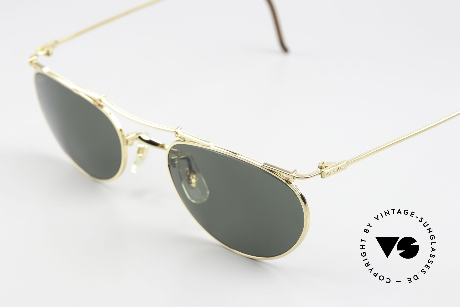 Sunglasses Ray Ban Deco Metals Oval B&L USA 90's Sunglasses