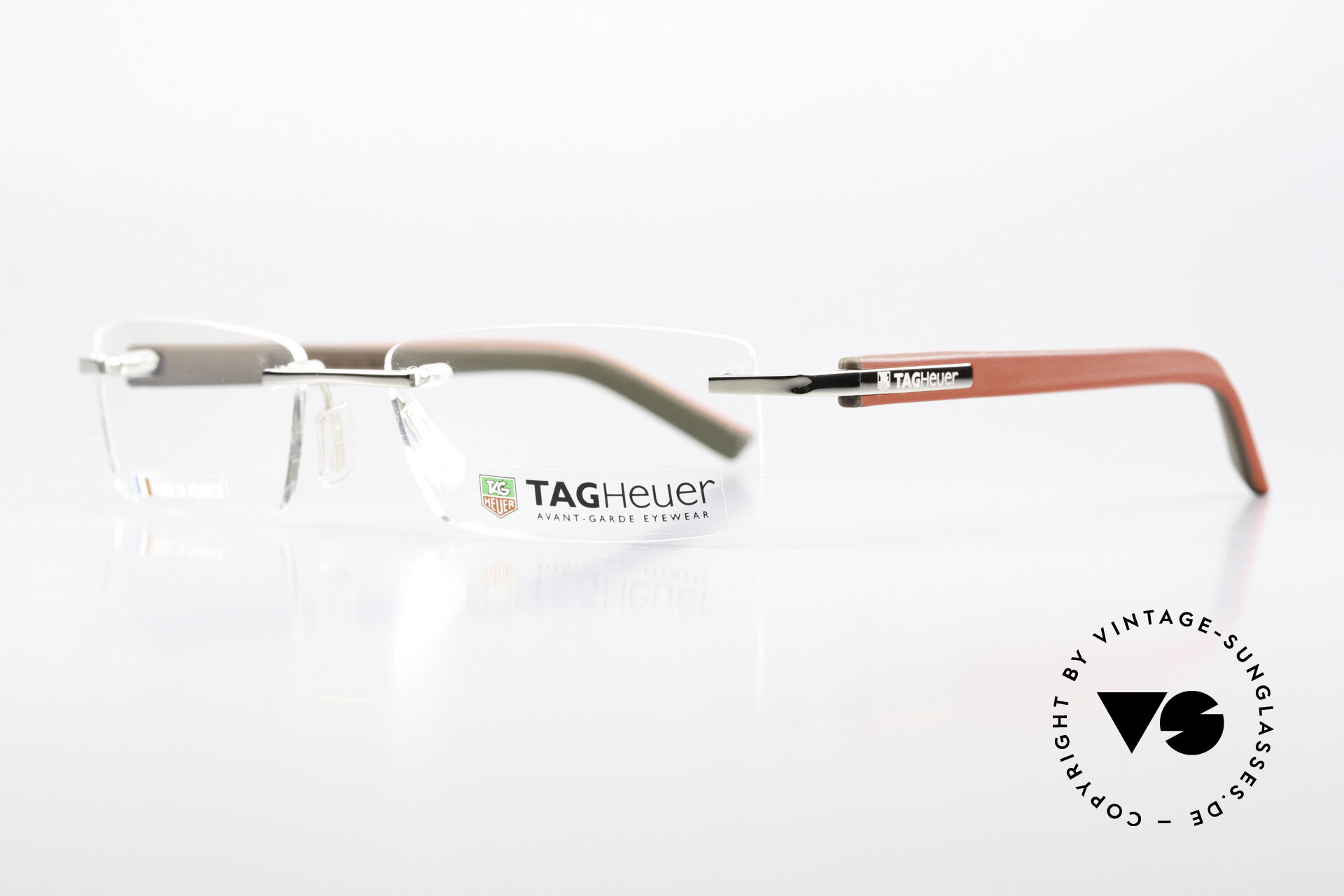 Glasses Tag Heuer 8109 Trends Rimless Avantgarde Frame