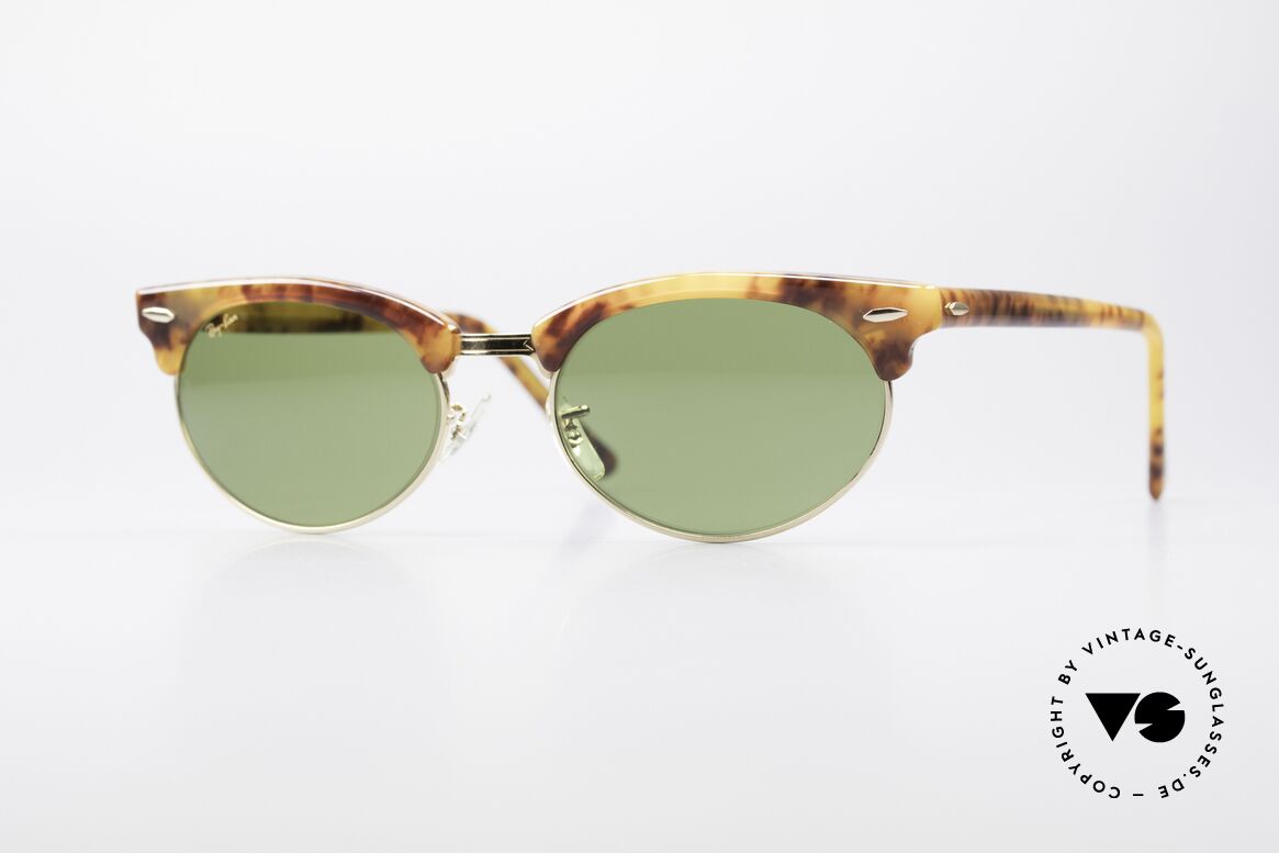 Sunglasses Ray Ban Clubmaster Oval 80's Bausch & Lomb Shades