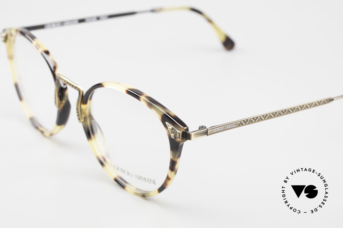 Glasses Giorgio Armani 336 Designer Panto Frame 90's